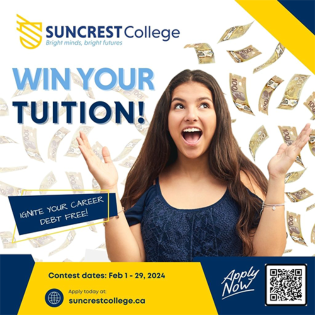 Suncrest College - Suncrest returns with the second annual Win Your ...